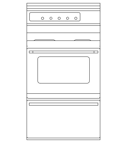 Latest washing machine cad block design dwg file - Cadbull