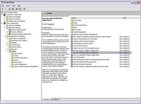 Image result for User Account Control Windows XP