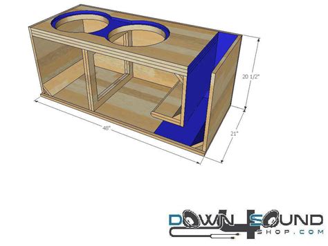 Image result for Ported Subwoofer Box Design