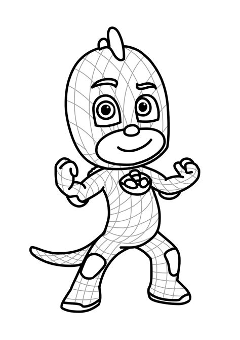 Image result for PJ Mask Drawing to Color