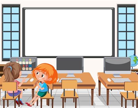 Image result for Computer Classroom Vector