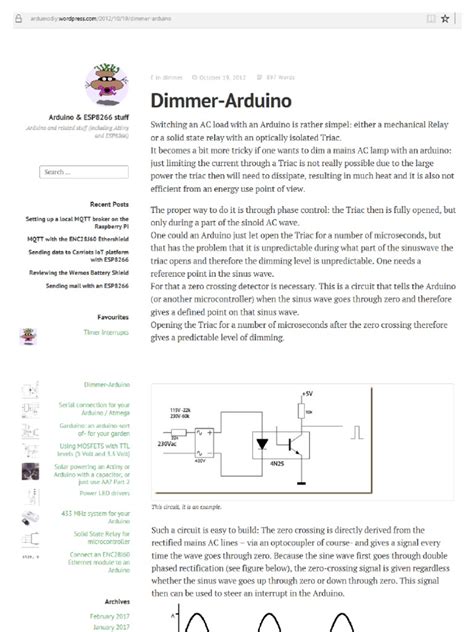 Image result for Arduino Dimmer 12V