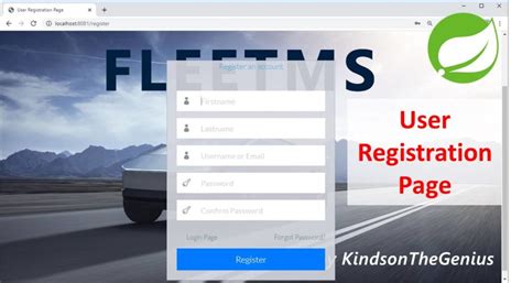 Image result for Spring Boot Registration Example