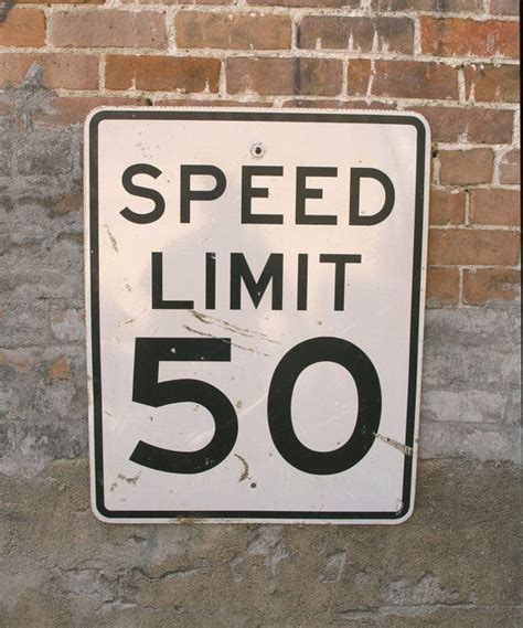 Image result for Speed Limit 50 Sign Timon