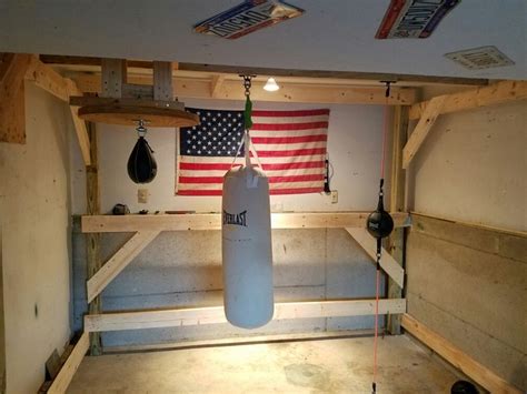 Image result for Homemade Boxing Gym