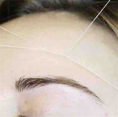 Image result for Cheek Threading