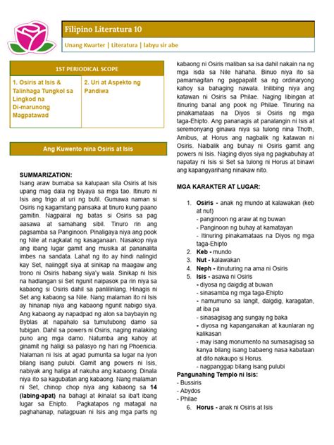 Image result for Filipino G10 Module