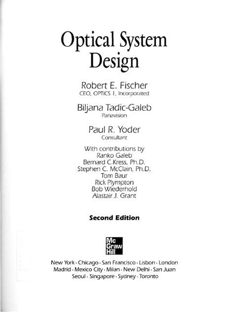 Image result for Optical System Design
