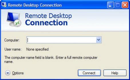 Image result for Mstsc Remote Desktop Connection