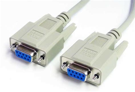 Image result for Null Modem Cable Pin