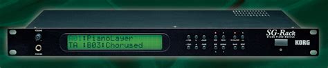 Image result for Korg SG Rack Sound Module