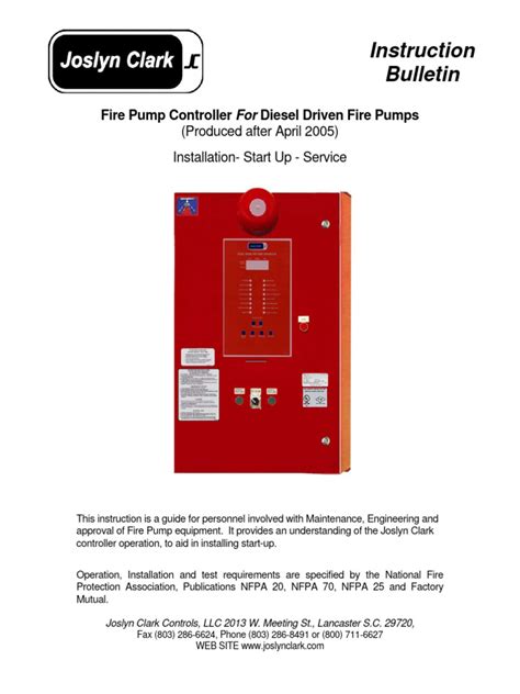 Image result for Fire Pump Controller in Off Position