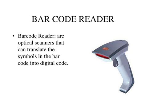 Image result for Bar Code Reader Input Device Photos