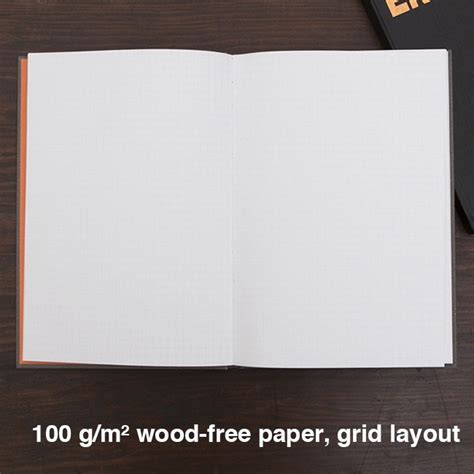 Jstory Engineer hardcover grid notebook - fallindesign