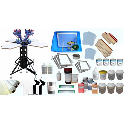 Image result for Semi-Pro 4 Color Screen Printing Kit