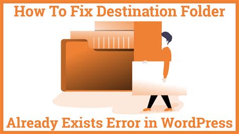 Image result for Destination Folder Already Exists