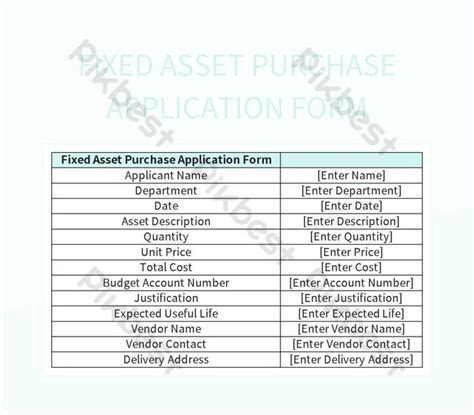 Image result for Fixed Asset Requisition Form