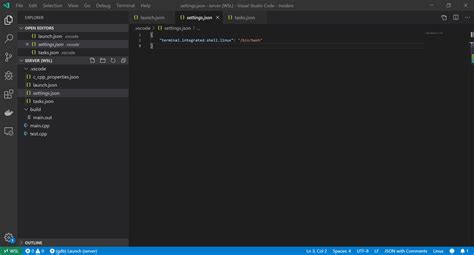 Image result for WSL Debugging C App Vscode