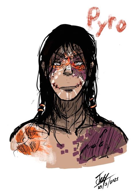 Image result for Pyro Real Face