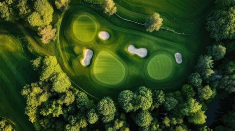 Image result for Top View of Golf Course