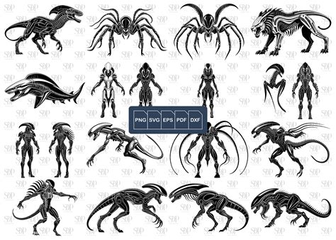 Image result for Alien vs Predator SVG
