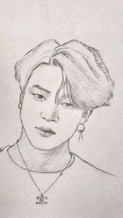 Image result for Jimin Drawing Tutorial
