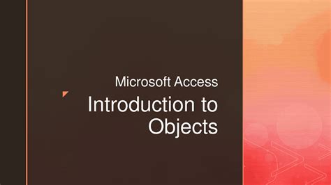 Image result for Microsoft Access Lesson 1