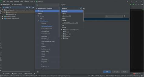 Image result for PyCharm Keymap