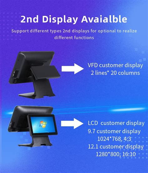 Image result for Dual Screen POS System