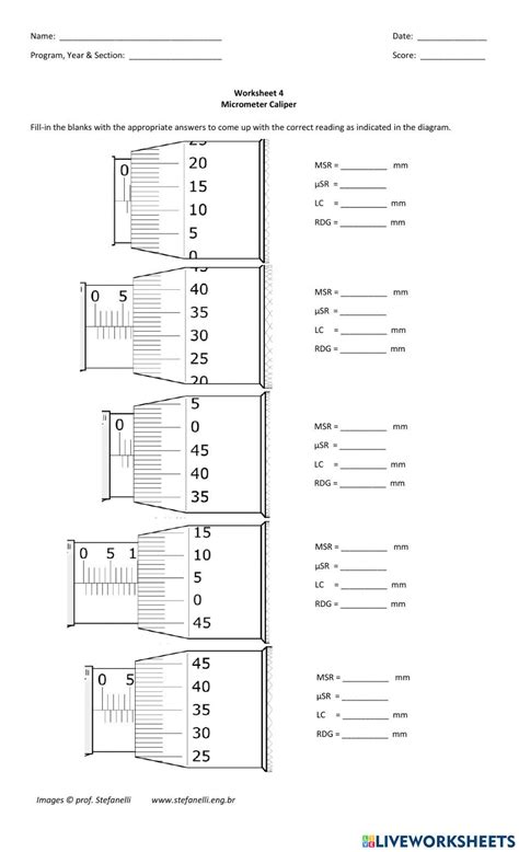 Image result for Micrometer Practice