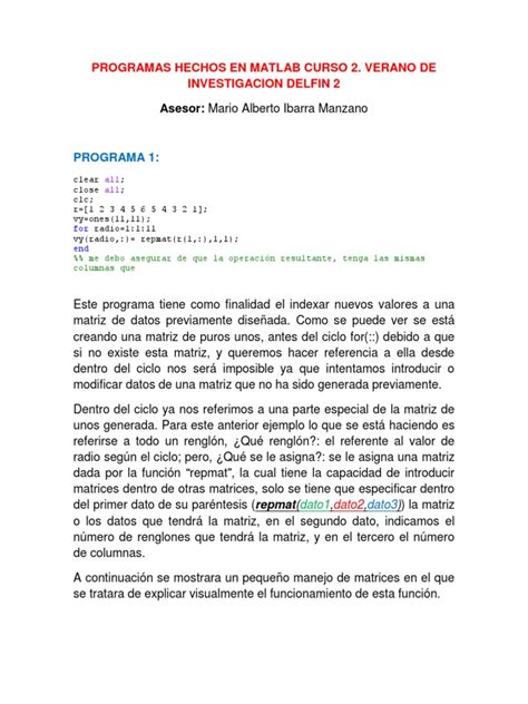 Image result for Programa MATLAB Largo