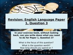Image result for Edexcel English Language Paper 1 Question 3