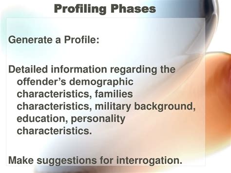 Image result for FBI Method of Profiling