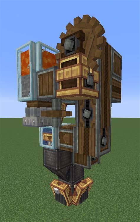 Image result for Minecraft Create Mod Iron Generator