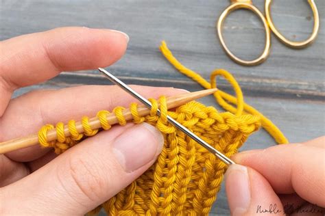 Image result for Sewn Bind Off Method