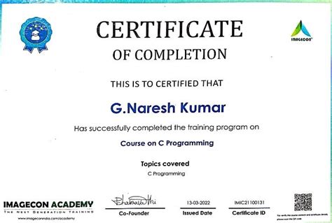 Image result for C Programming Language Naresh
