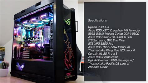 Image result for PC Build Rog Helios