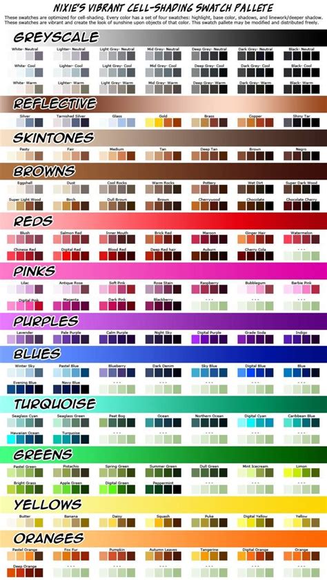 Image result for Color-Matching Chart