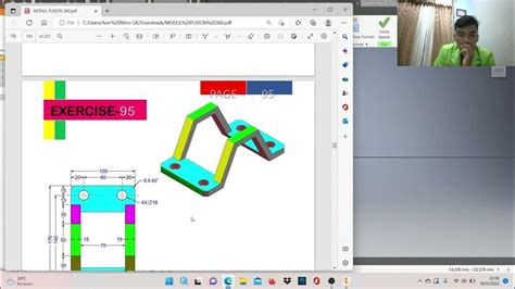 Image result for Autodesk Inventor Exercise