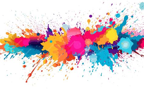Image result for Colorful Paint Splatter Vector
