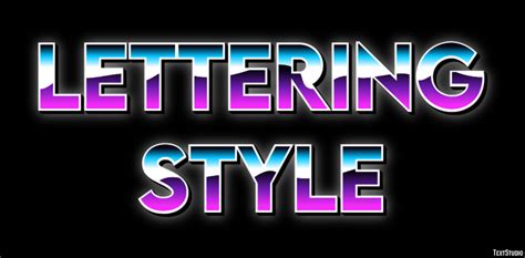 Image result for Text Lettering Style