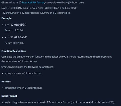 Image result for Time Conversion HackerRank Solution