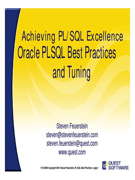 Image result for Oracle PL/SQL Tuning