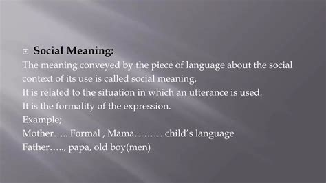 Image result for Types of Meaning