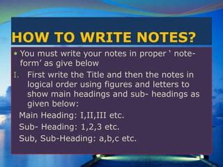 Image result for How Can Write Noter Making