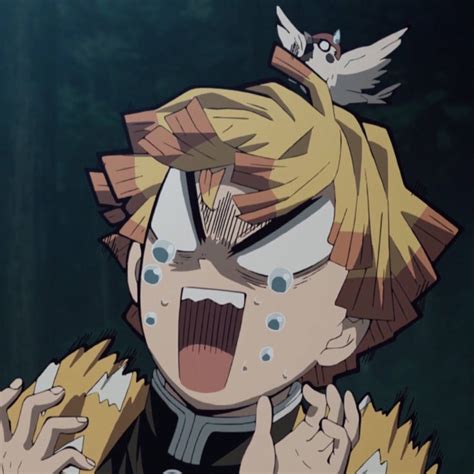 Image result for Zenitsu Serious Face Angry