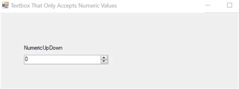 Image result for VB.NET Accept Numbers Only No Text Box