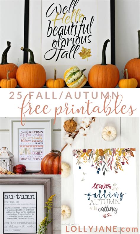 Image result for Free Fall Printables