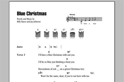 Image result for Blue Christmas Guitar Tutorial