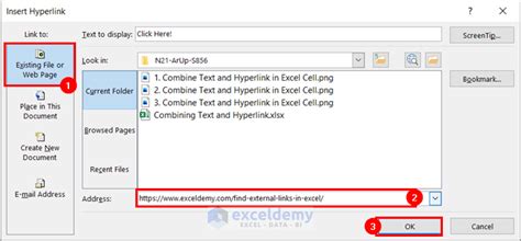 Image result for Excel Add Hyperlink to Text in Cell